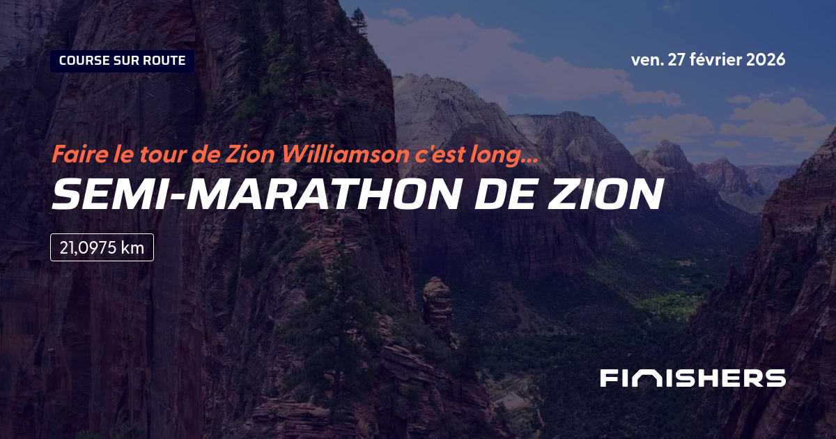 🏃 Semi-Marathon de Zion 2026 - Parcours, inscriptions & résultats ...