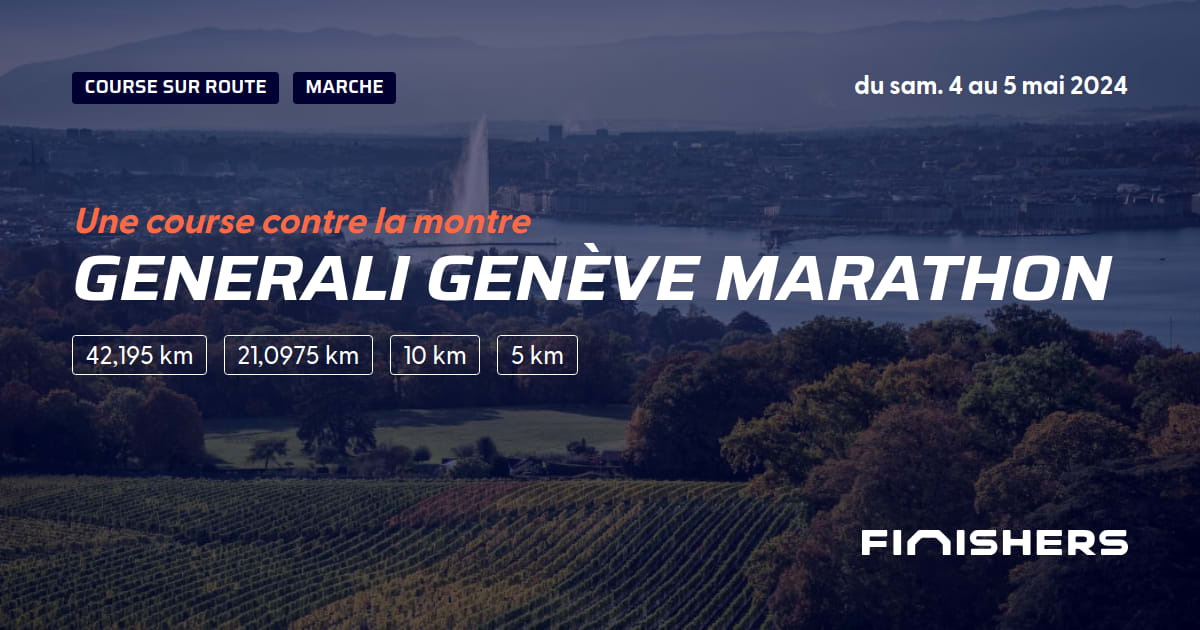 🏃 Generali Genève Marathon 2023 - Parcours, inscriptions & résultats ...