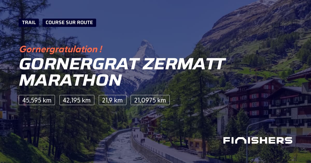 🏃 Gornergrat Zermatt Marathon 2024 - Parcours, inscriptions & résultats ...