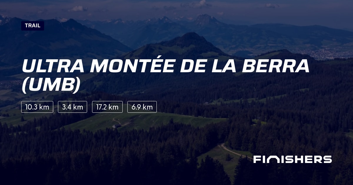 🏃 Ultra Montée de la Berra (UMB) 2026 - All the information about the ...
