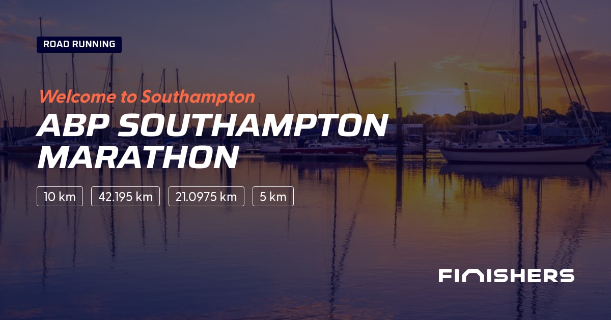 🏃 ABP Southampton Marathon 2026 - All the information about the race ...