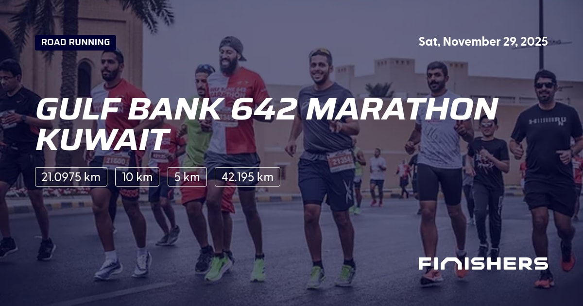 🏃 Gulf Bank 642 Marathon Kuwait 2025 - All the information about the ...