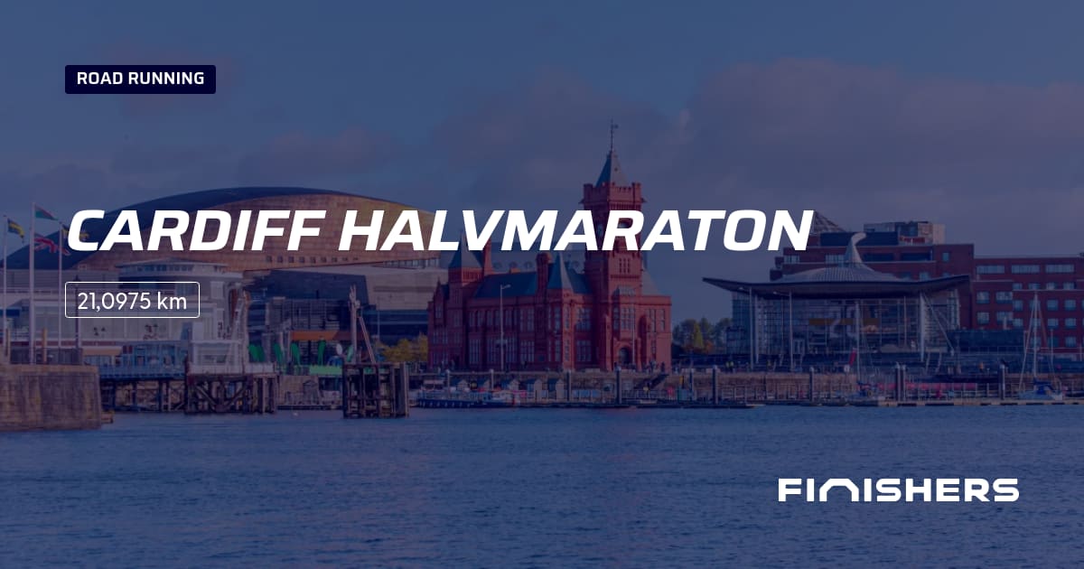 🏃 Cardiff halvmaraton 2025 - Rute, tilmelding og resultater | Finishers