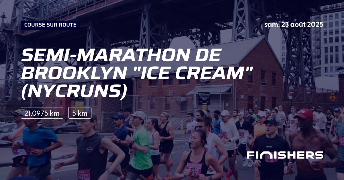 🏃 Semi-Marathon de Brooklyn "Ice Cream" (Nycruns) 2025 - Parcours ...