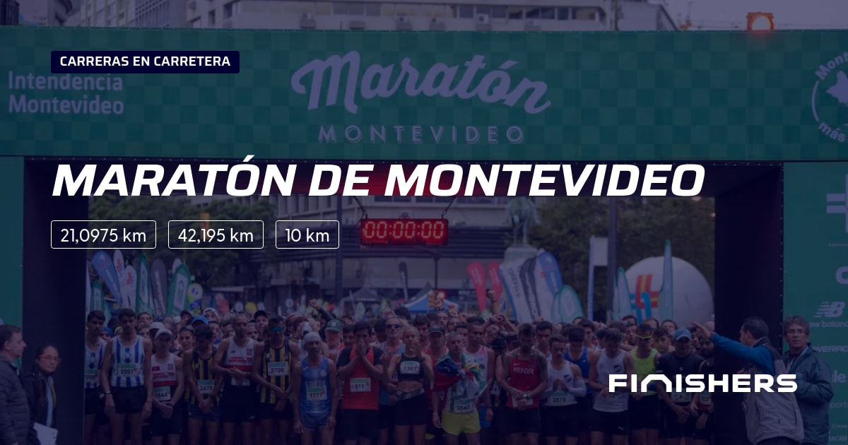 🏃 Maratón de Montevideo 2026 - Toda la información sobre los recorridos e inscripciones | Finishers