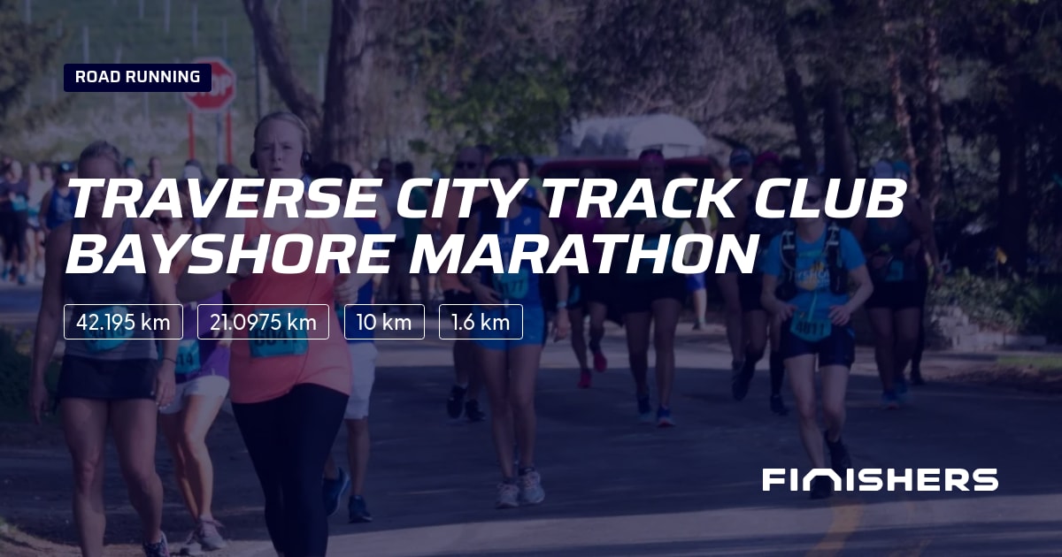 🏃 Traverse City Track Club Bayshore Marathon 2026 - All the information ...