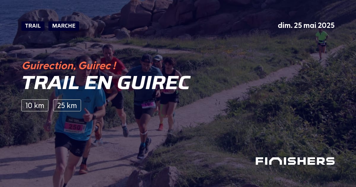🏃 Résultats Trail en Guirec | Finishers