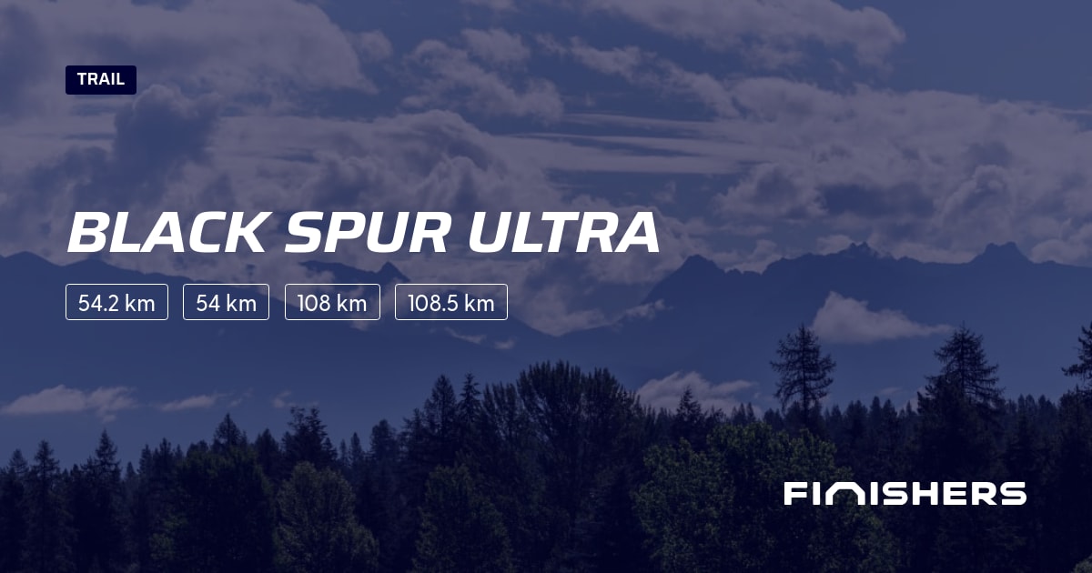 🏃 Black Spur Ultra 2026 - All the information about the race and ...