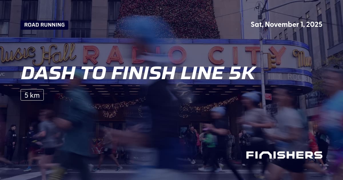 🏃 Dash to Finish Line 5K 2025 - All the information about the race and ...