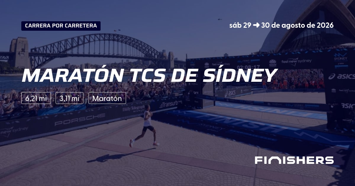 🏃 Maratón TCS de Sídney 2026 - Toda la información sobre los recorridos ...