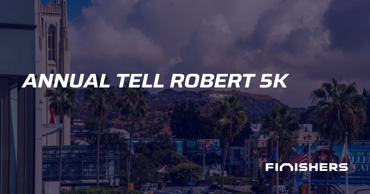 🏃 Annual Tell Robert 5K - All the information about the race and ...