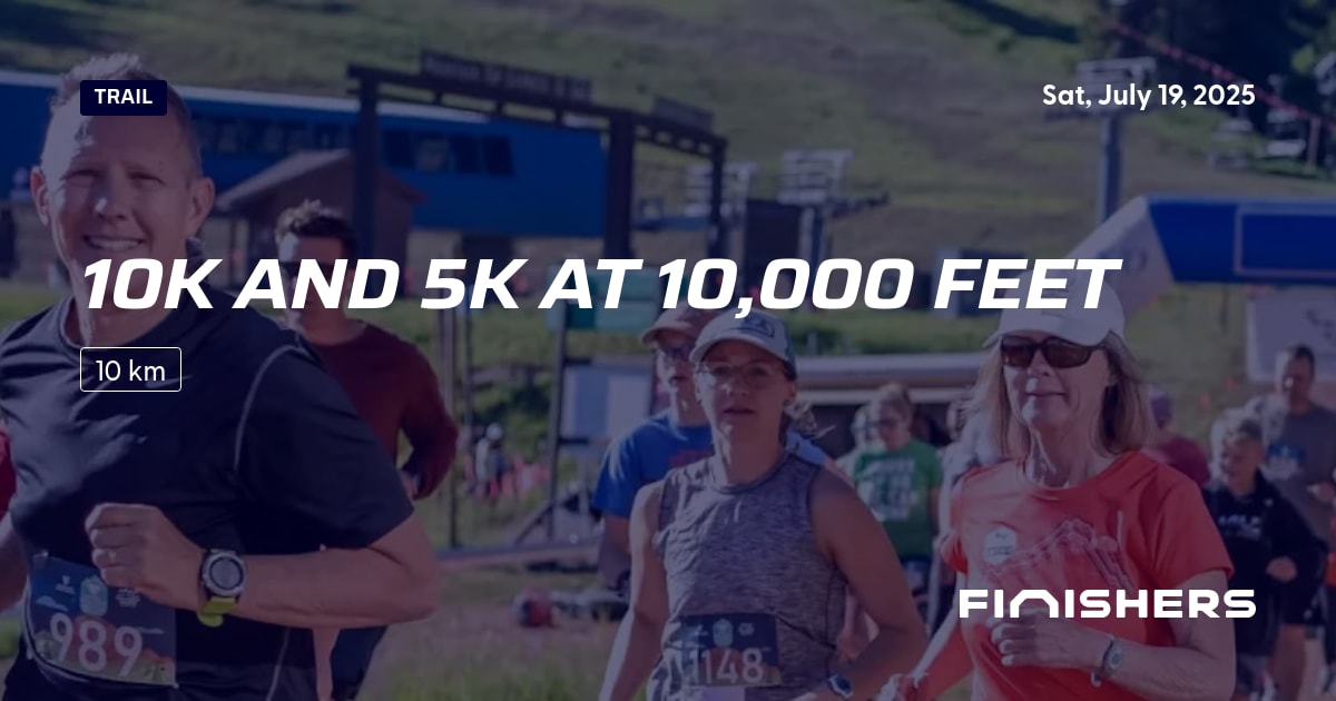🏃 10K and 5K at 10,000 Feet 2025 - All the information about the race ...