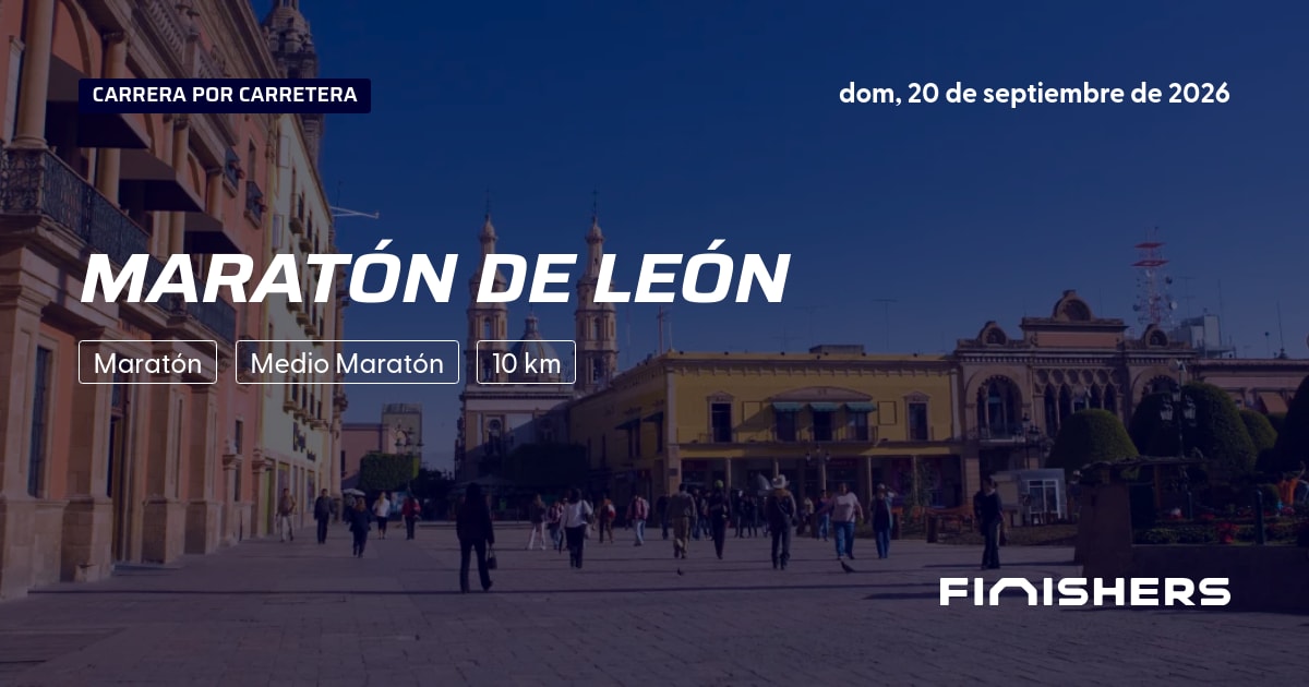 🏃 Maratón de León 2026 - Toda la información sobre los recorridos ...