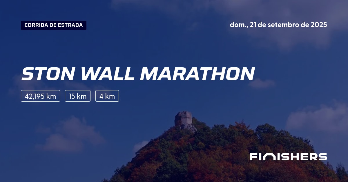 🏃 Ston Wall Marathon 2025 - Toda a informação sobre a corrida e o ...