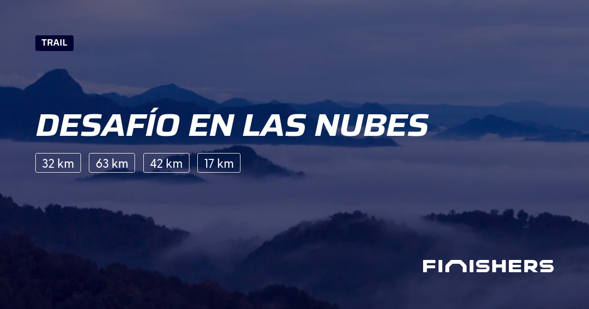 🏃 Desafío en las Nubes 2026 - Toda la información sobre los recorridos, inscripciones e ...