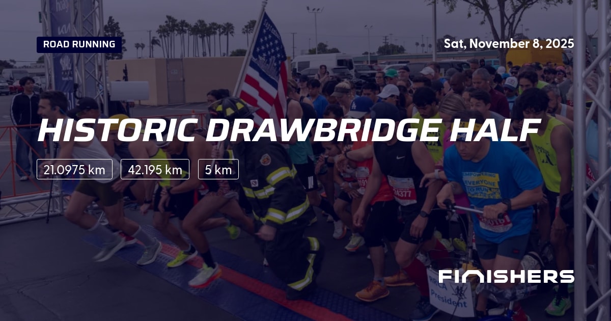 🏃 Historic Drawbridge Half 2025 - All the information about the race ...