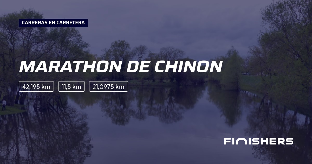 🏃 Marathon de Chinon 2026 - Toda la información sobre los recorridos e ...