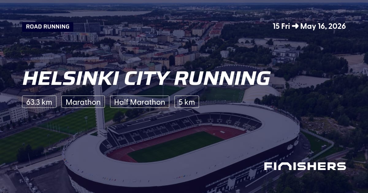 🏃 Helsinki City Running 2026 - All the information about the race and ...