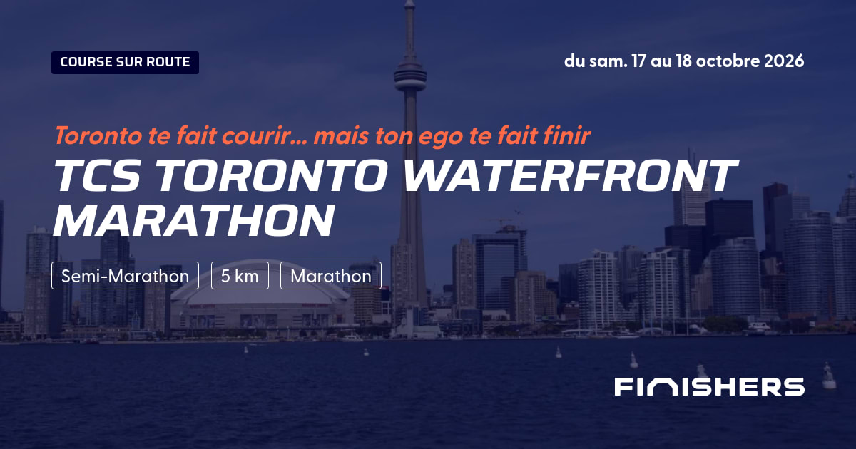 🏃 Tcs Toronto Waterfront Marathon 2026 - Parcours, inscriptions ...