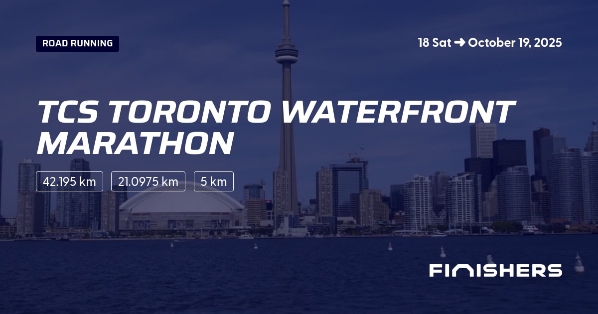 🏃 Tcs Toronto Waterfront Marathon 2025 - All the information about the ...