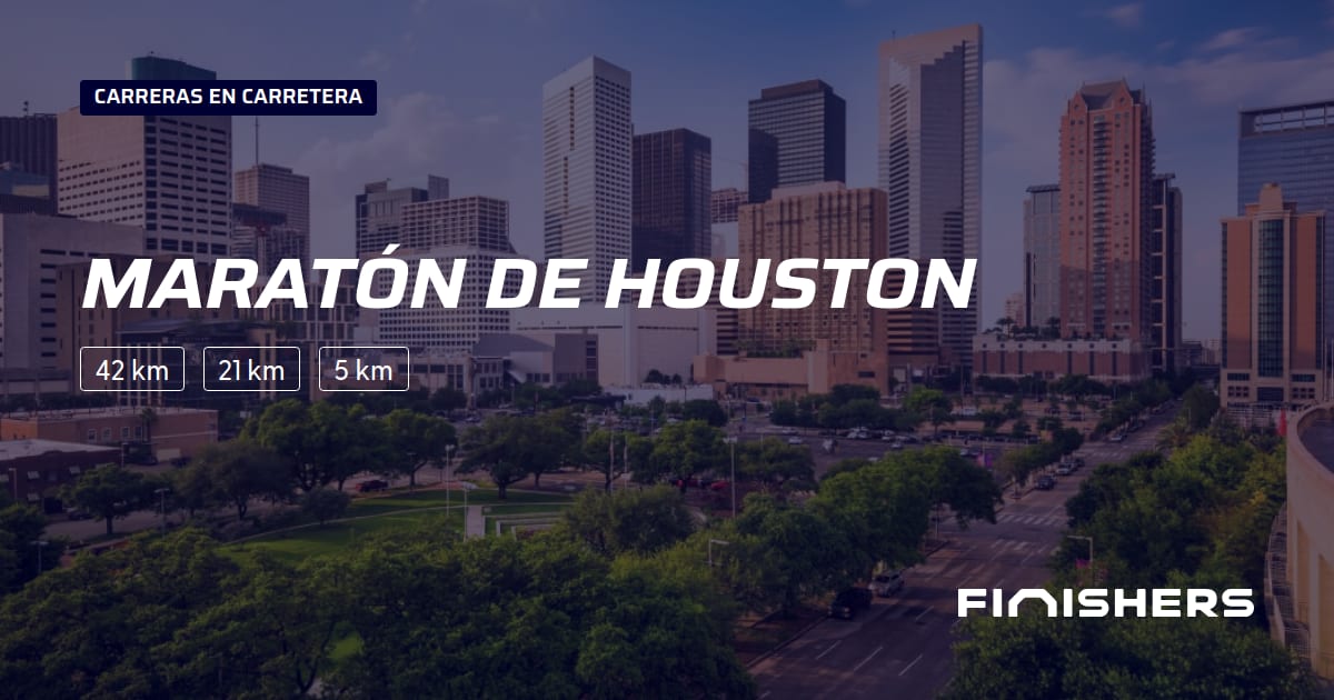 🏃 Maratón de Houston 2026 - Toda la información sobre los recorridos e ...
