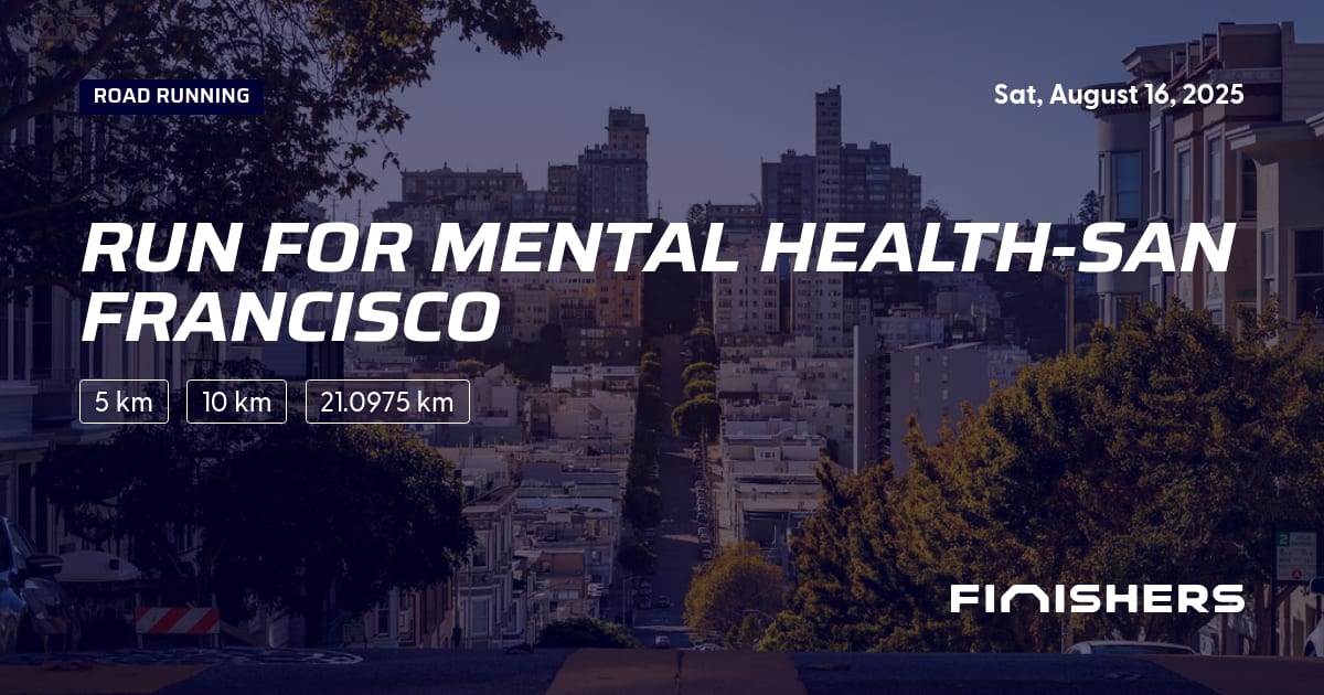🏃 Run for mental Health-San Francisco 2025 - All the information about ...