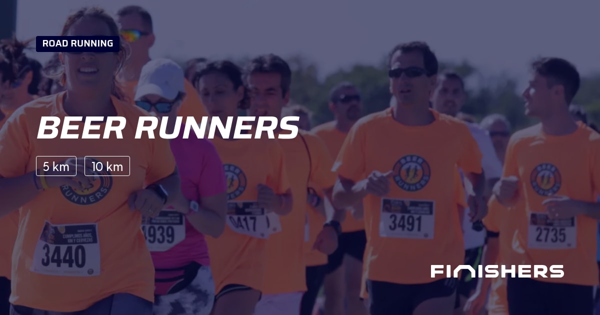 🏃 Beer Runners 2026 - Rute, tilmelding og resultater | Finishers