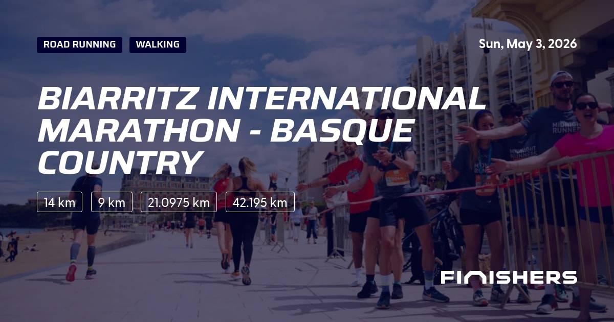 🏃 Biarritz International Marathon - Basque Country 2026 - All the ...