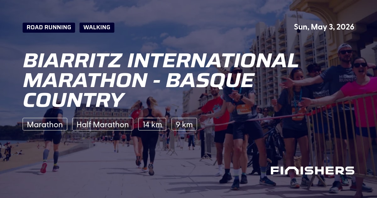 🏃 Biarritz International Marathon - Basque Country 2026 - All the ...