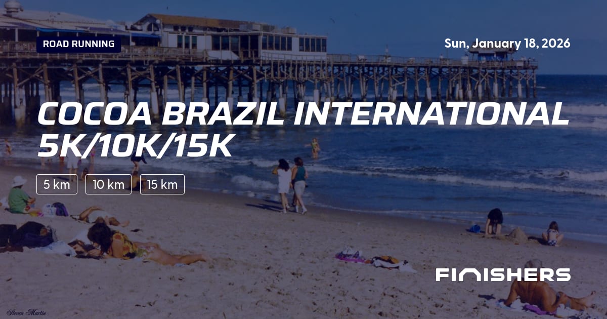 🏃 COCOA BRAZIL INTERNATIONAL 5K/10K/15K 2026 - All the information about the race and ...