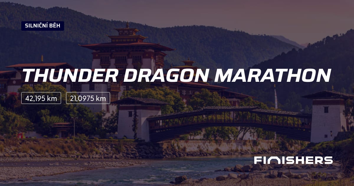 🏃 Thunder Dragon Marathon 2026 - Informace o závodu a registrační ...