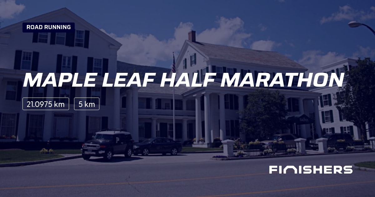 🏃 Maple Leaf Half Marathon 2025 - All the information about the race ...