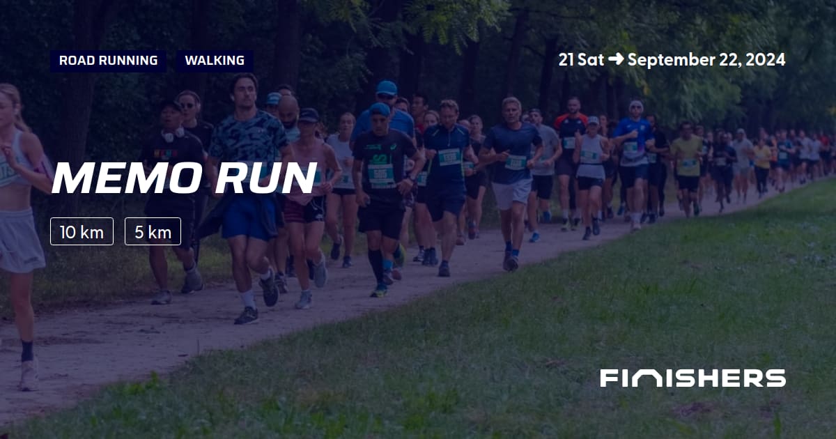 🏃 Memo Run 2024 - All the information about the race and registration ...