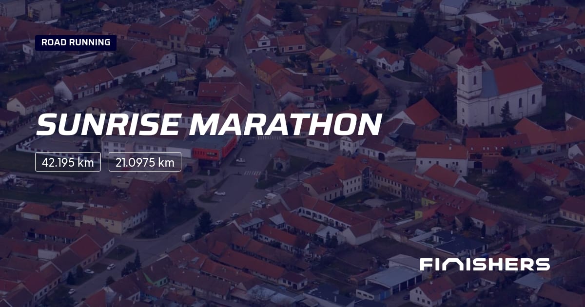 🏃 Sunrise marathon 2026 - All the information about the race and ...