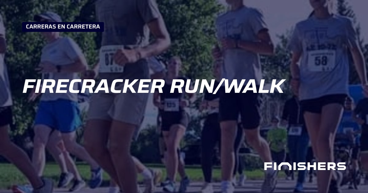 🏃 Firecracker Run/Walk 2026 - Toda la información sobre los recorridos, inscripciones e ...