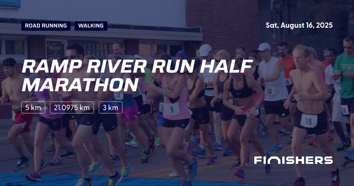🏃 RAMP River Run Half Marathon 2025 - All the information about the ...
