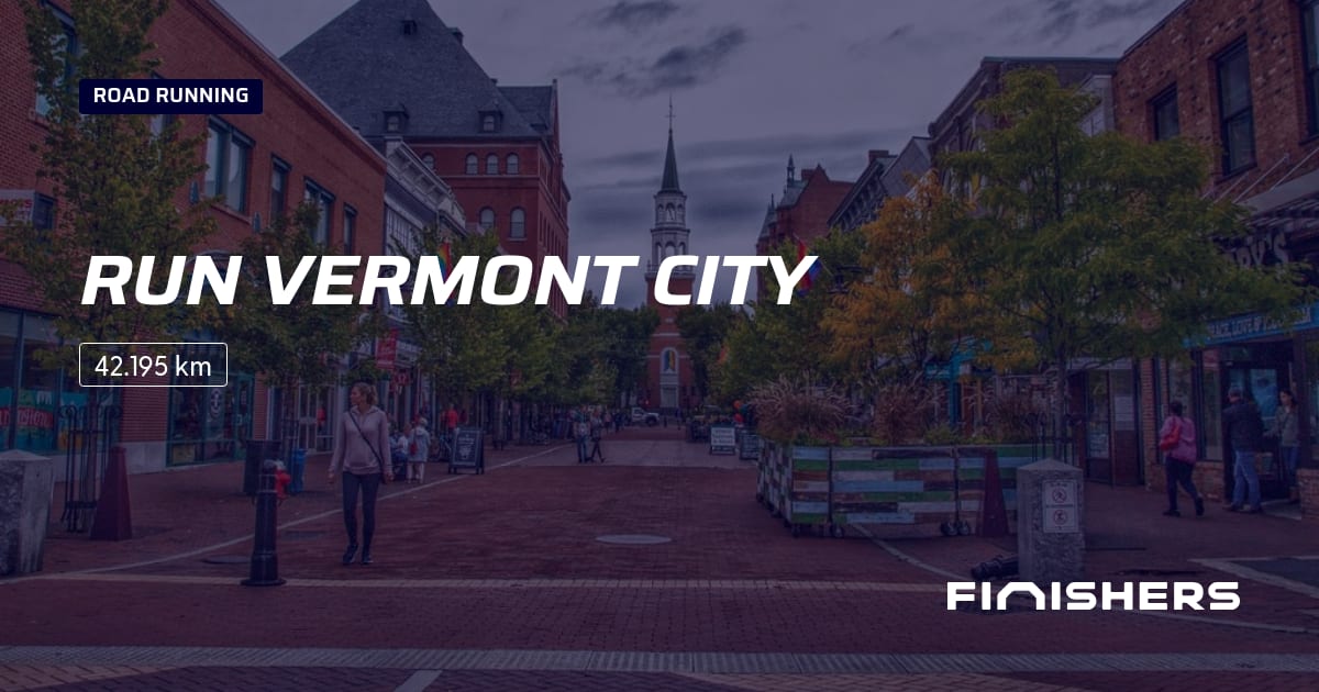 🏃 Run Vermont City 2026 - All the information about the race and ...