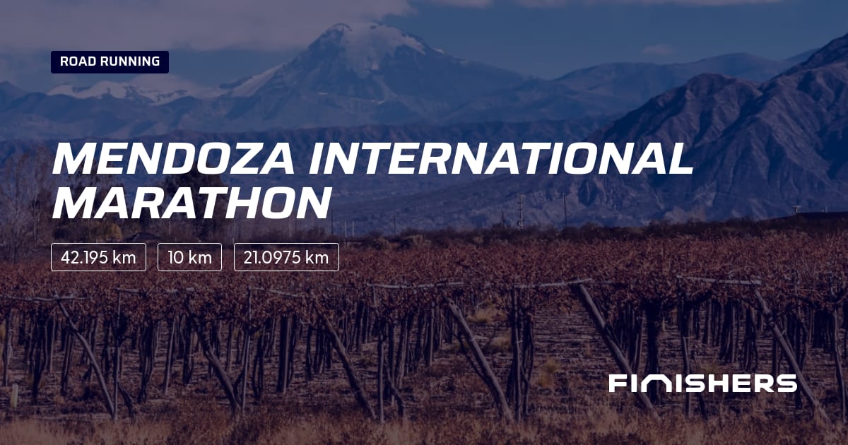 🏃 Mendoza International Marathon 2026 - All the information about the ...