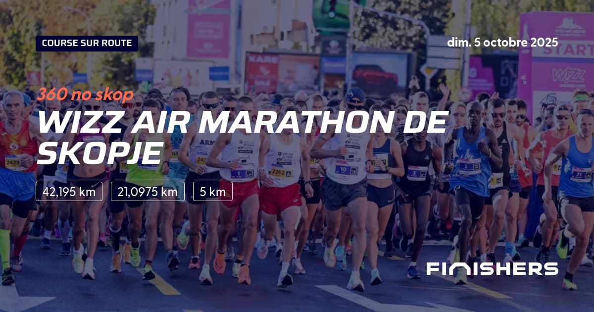 🏃 Wizz Air Marathon de Skopje 2025 - Parcours, inscriptions & résultats ...