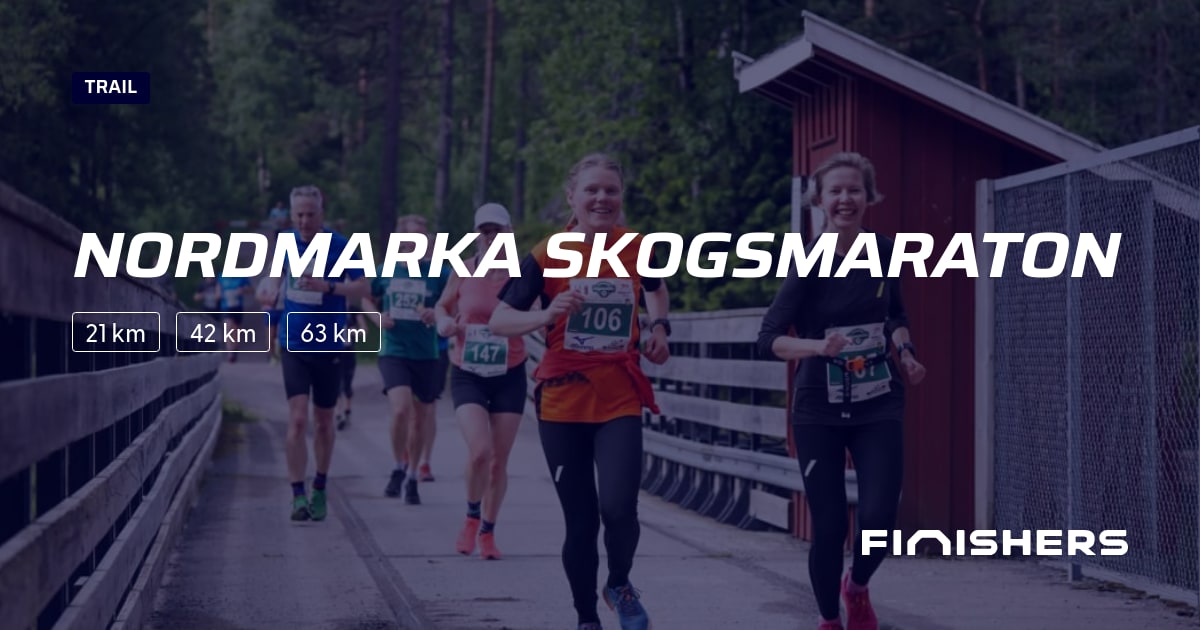 🏃 Nordmarka Skogsmaraton 2025 - Toda la información sobre los ...