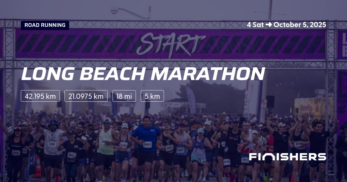 🏃 Long Beach Marathon 2025 - All the information about the race and ...