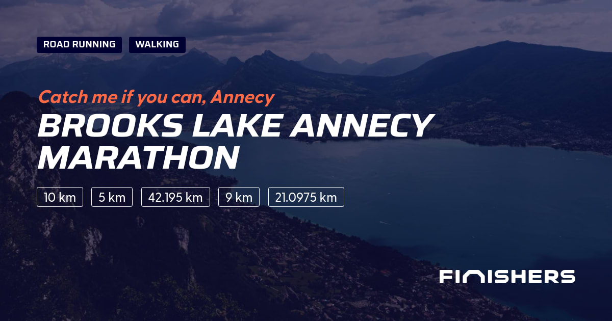 🏃 Brooks Lake Annecy Marathon 2026 - All the information about the race ...
