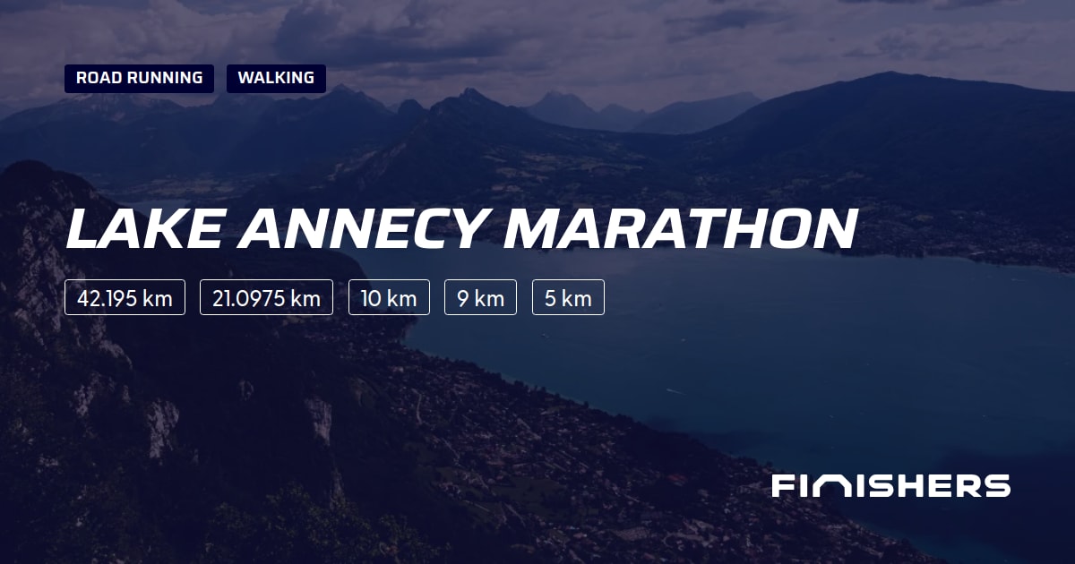 🏃 Lake Annecy Marathon 2025 - All the information about the race and ...
