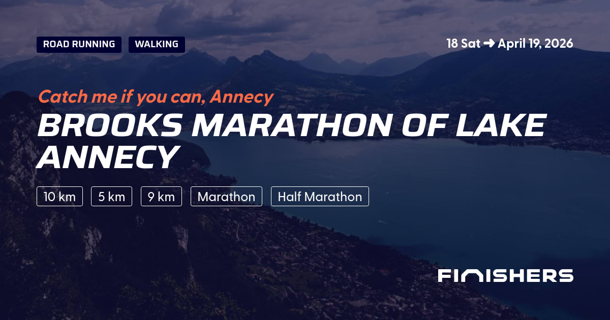 🏃 Results Brooks Marathon of Lake Annecy for 2023 | Finishers
