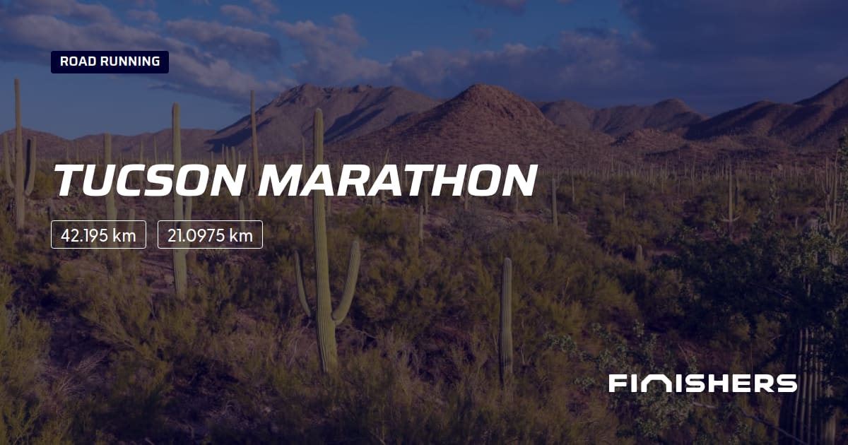 🏃 Tucson Marathon 2025 - All the information about the race and ...