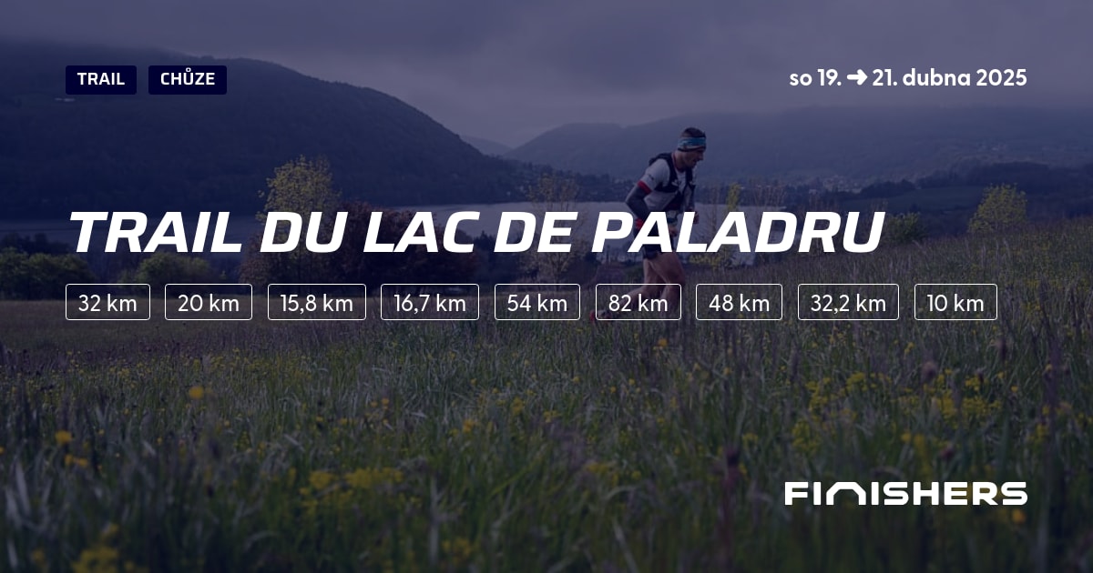 🏃 Výsledky Trail du Lac de Paladru | Finishers