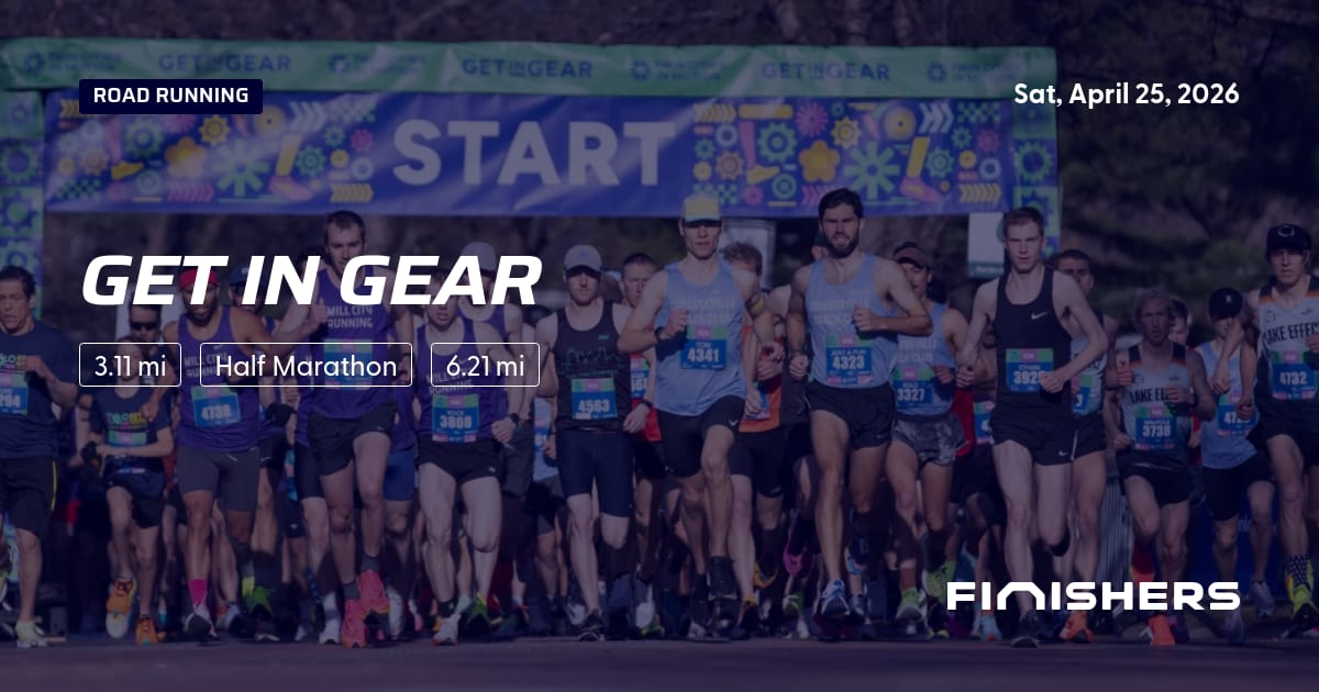 🏃 Get in Gear 2026 - All the information about the race and ...