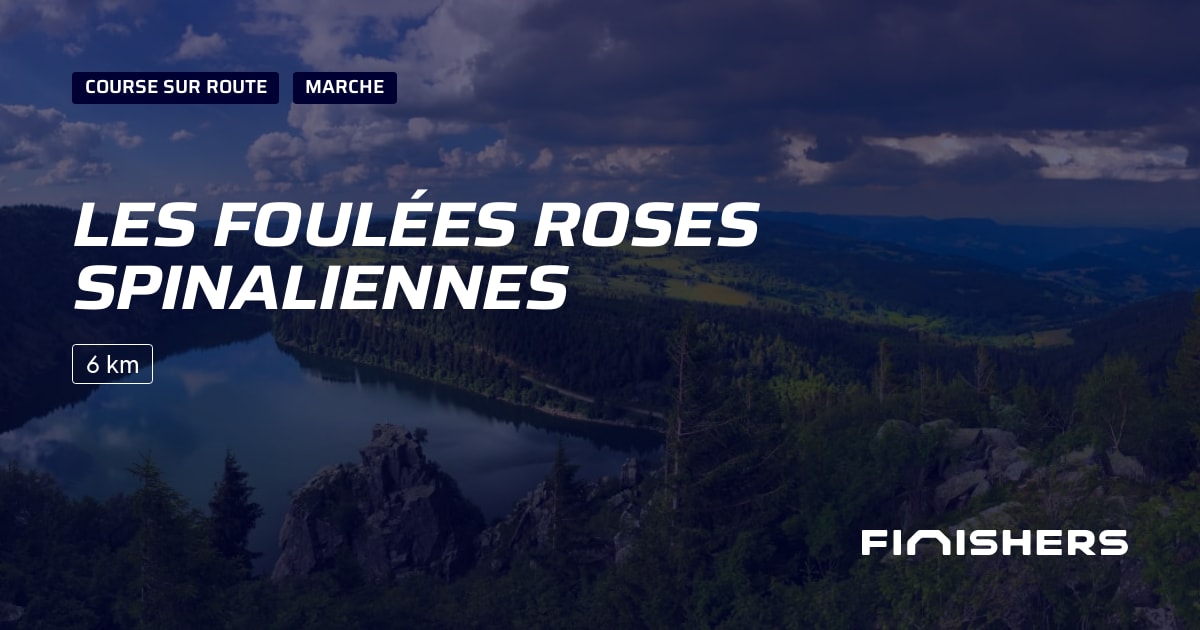 🏃 Les foulées roses Spinaliennes 2026 - Parcours, inscriptions ...