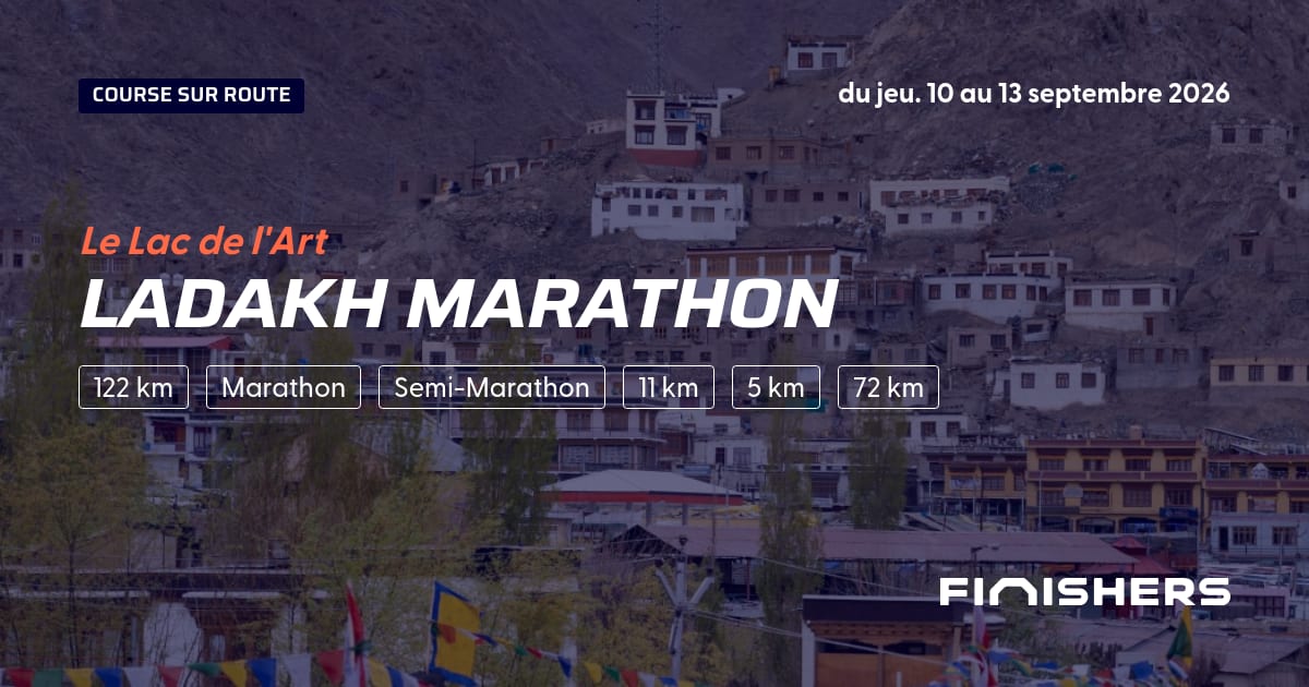 🏃 Ladakh Marathon 2026 - Parcours, inscriptions & résultats | Finishers