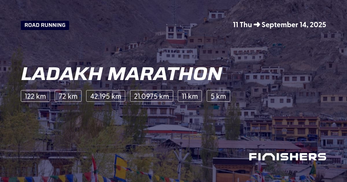 🏃 Ladakh Marathon 2025 - All the information about the race and ...